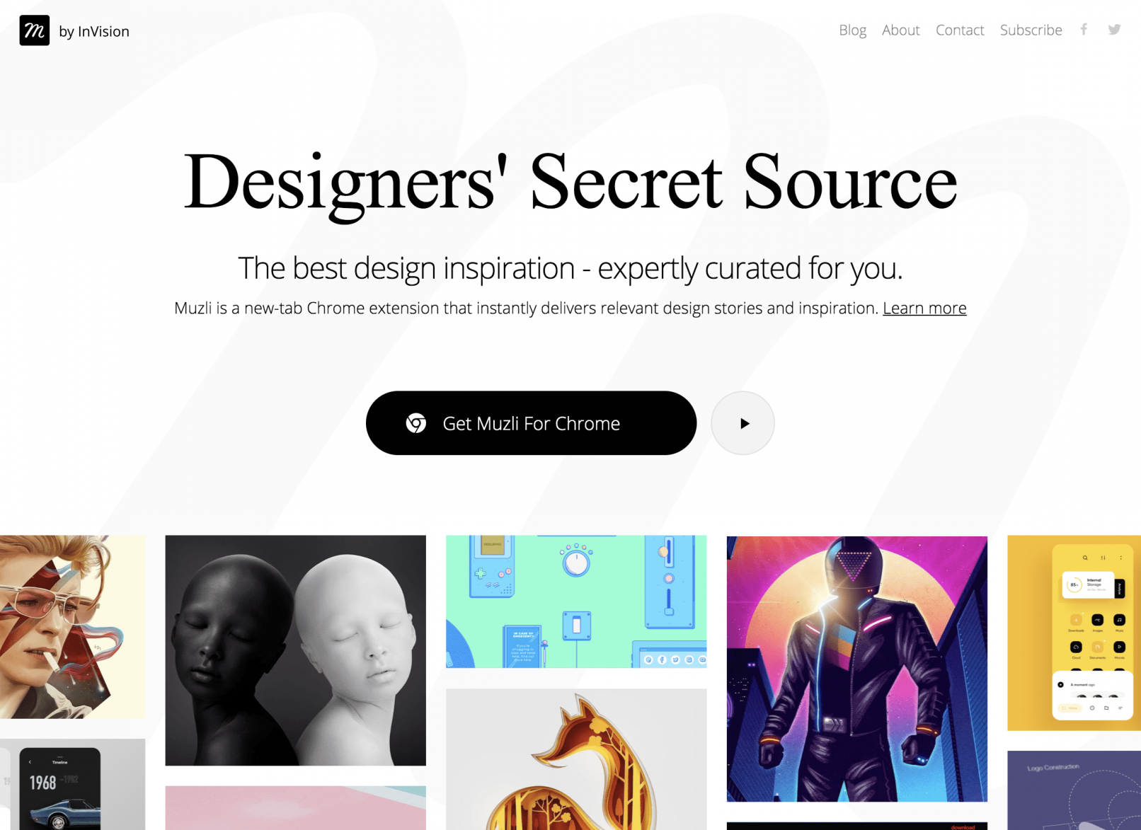 WIG: Muzli Chrome Extension